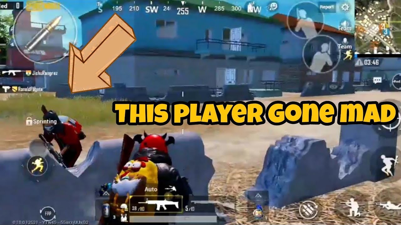 This player gone mad | PUBG Mobile Squad gameplay - YouTube