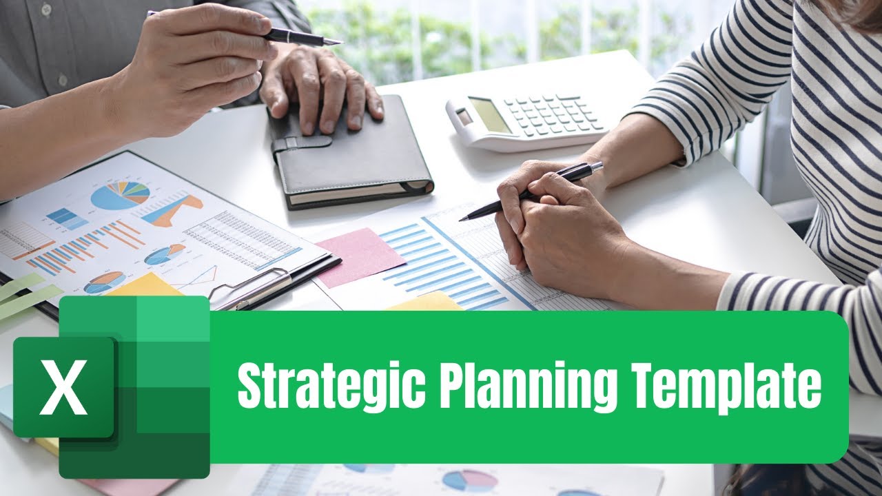 Strategic Planning Template Excel - YouTube