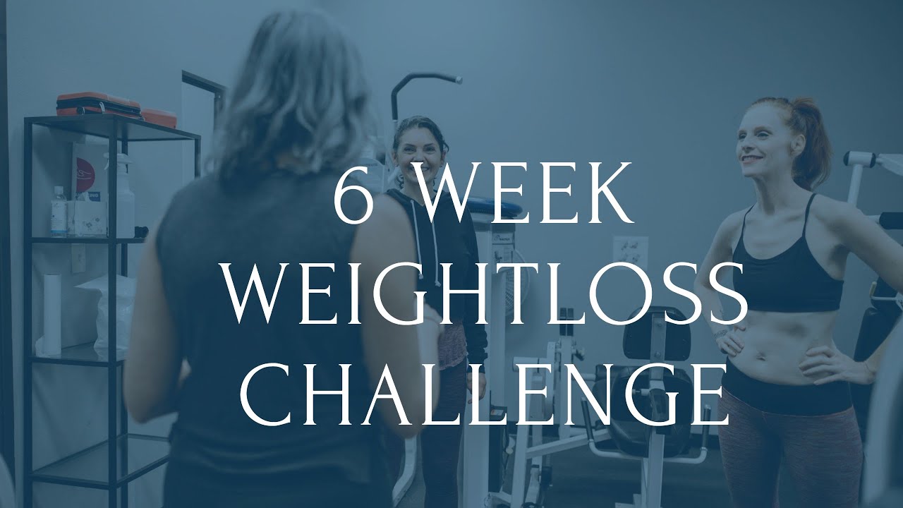 6 WEEKS WEIGHT-LOSS CHALLENGE - YouTube
