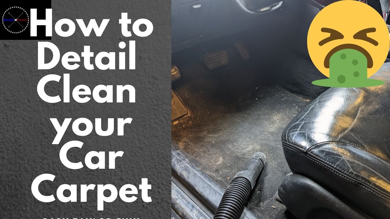 How To Clean Car Capet Easy and Fast! - YouTube