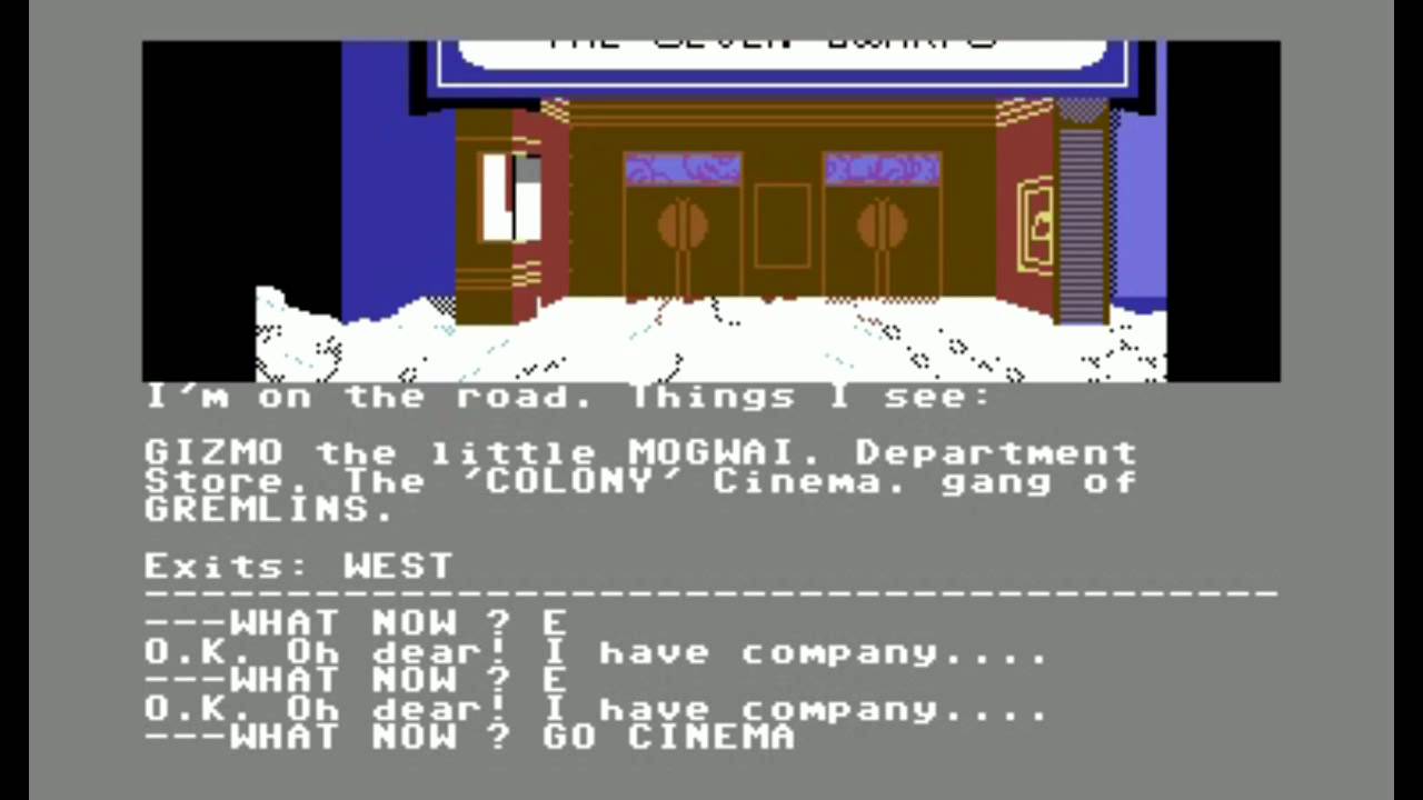 C64-Longplay - Gremlins - The Adventure game (720p) - YouTube