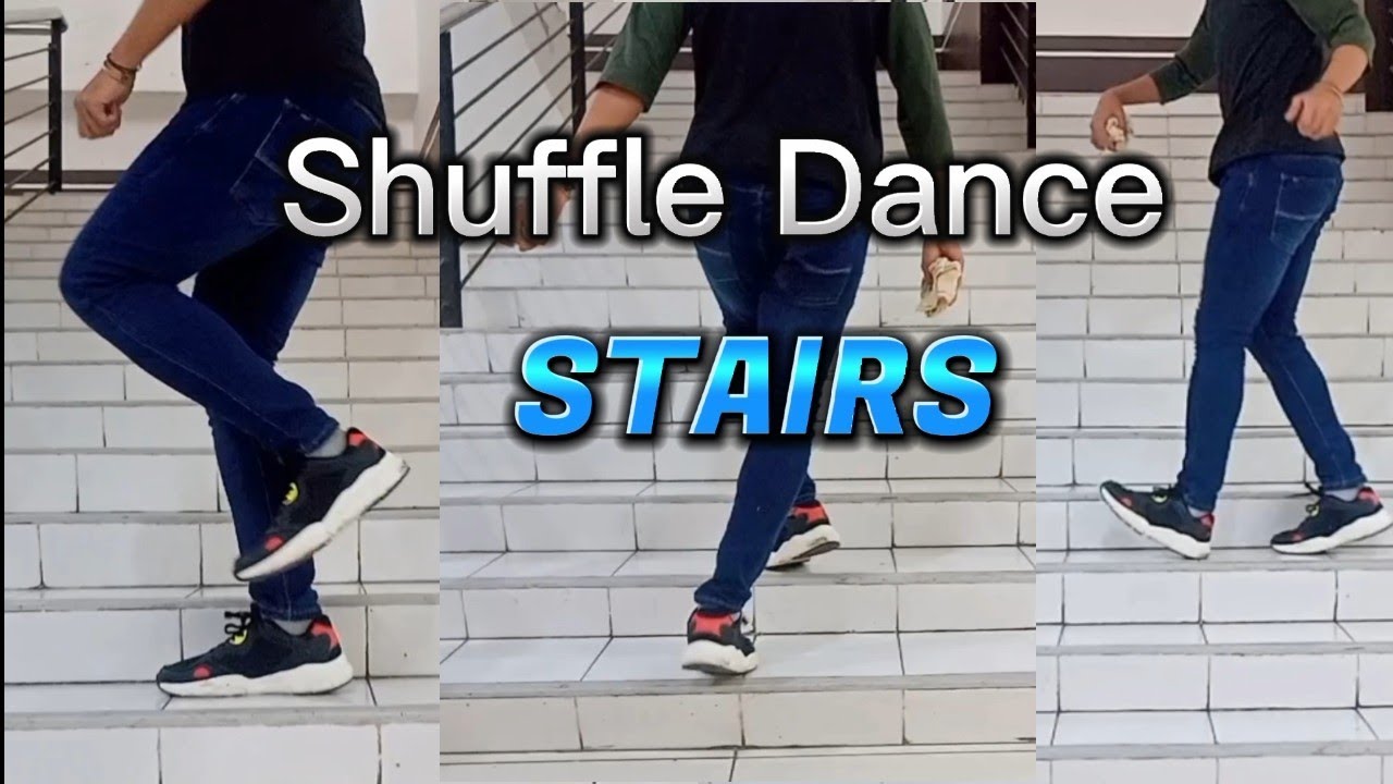Shuffle Dance on Stairs #shuffledance #tuzelity - YouTube