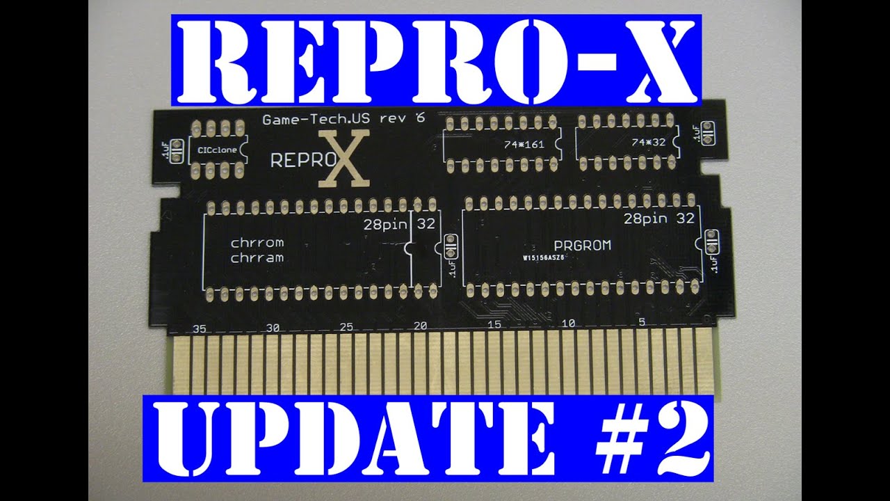 ReproX NES pcb for discrete mappers repros Pt2 - next rev testing - YouTube