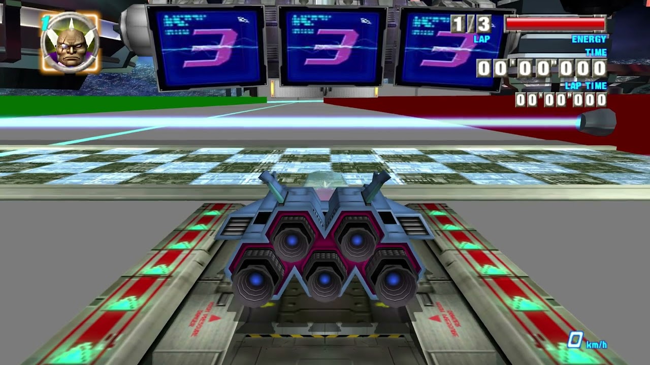 F-Zero GX Custom Track: My first custom track - YouTube
