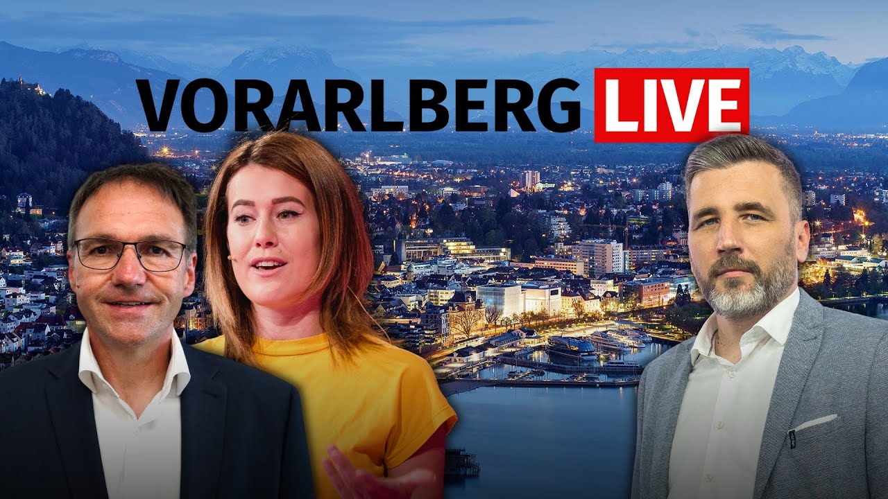 Vorarlberg LIVE mit Claudia Gamon und Reinhard Stemmer - YouTube