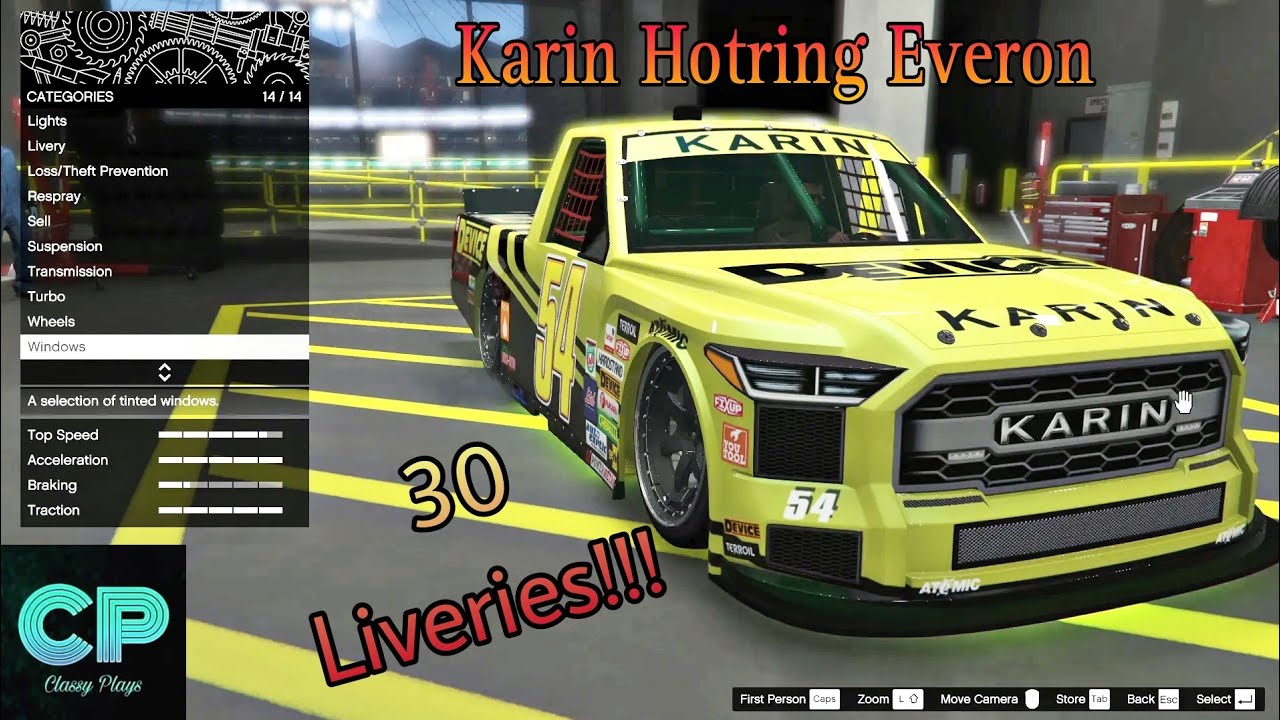 GTA Online - DLC Vehicle Karin Hotring Everon Customization - YouTube