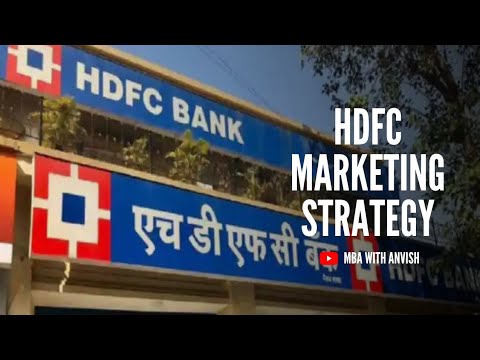 HDFC Marketing Strategy | MBA with Anvish - YouTube