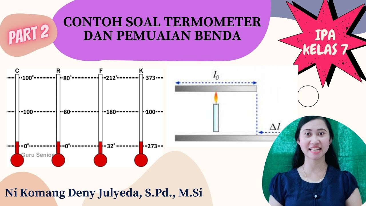 Skala Termometer dan Pemuaian || Contoh Soal || Kelas 7 SMP || Semester ...