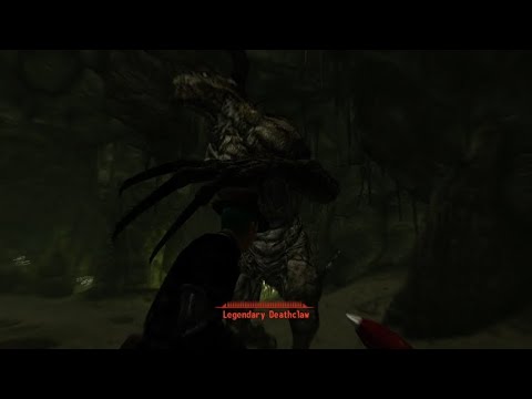 Legendary Deathclaw gets Axed - Fallout: New Vegas - YouTube