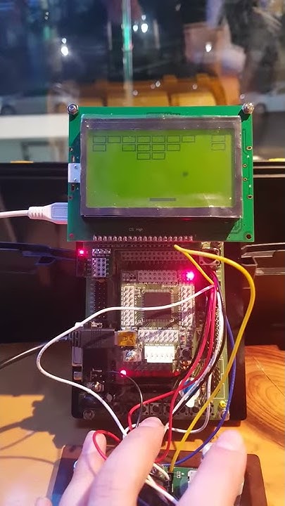Atmega128 미니게임3 - YouTube