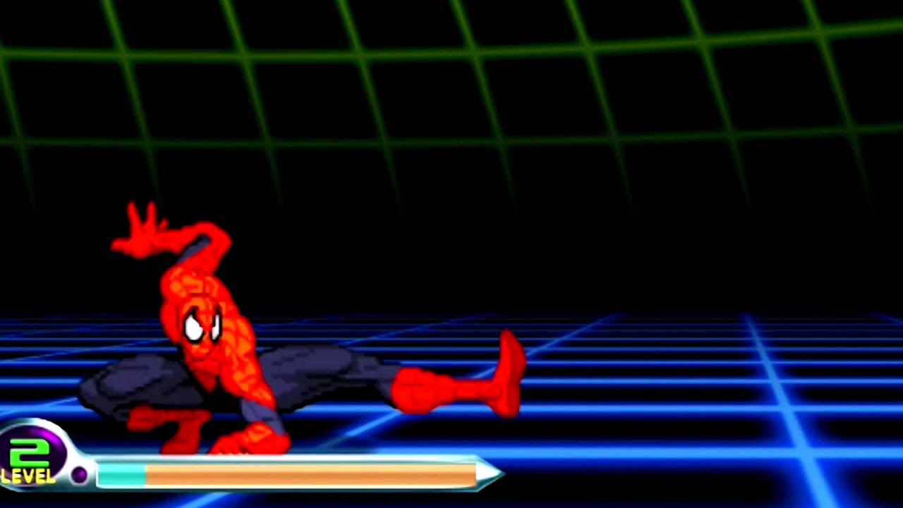 Videogame Animation Reference | MVC2 Spiderman - YouTube
