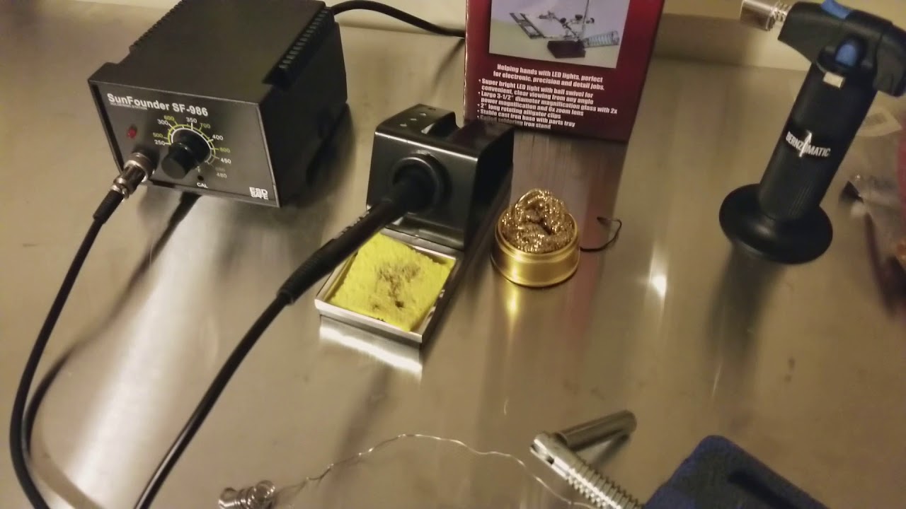 SunFounder SF-986 Solder Station - YouTube