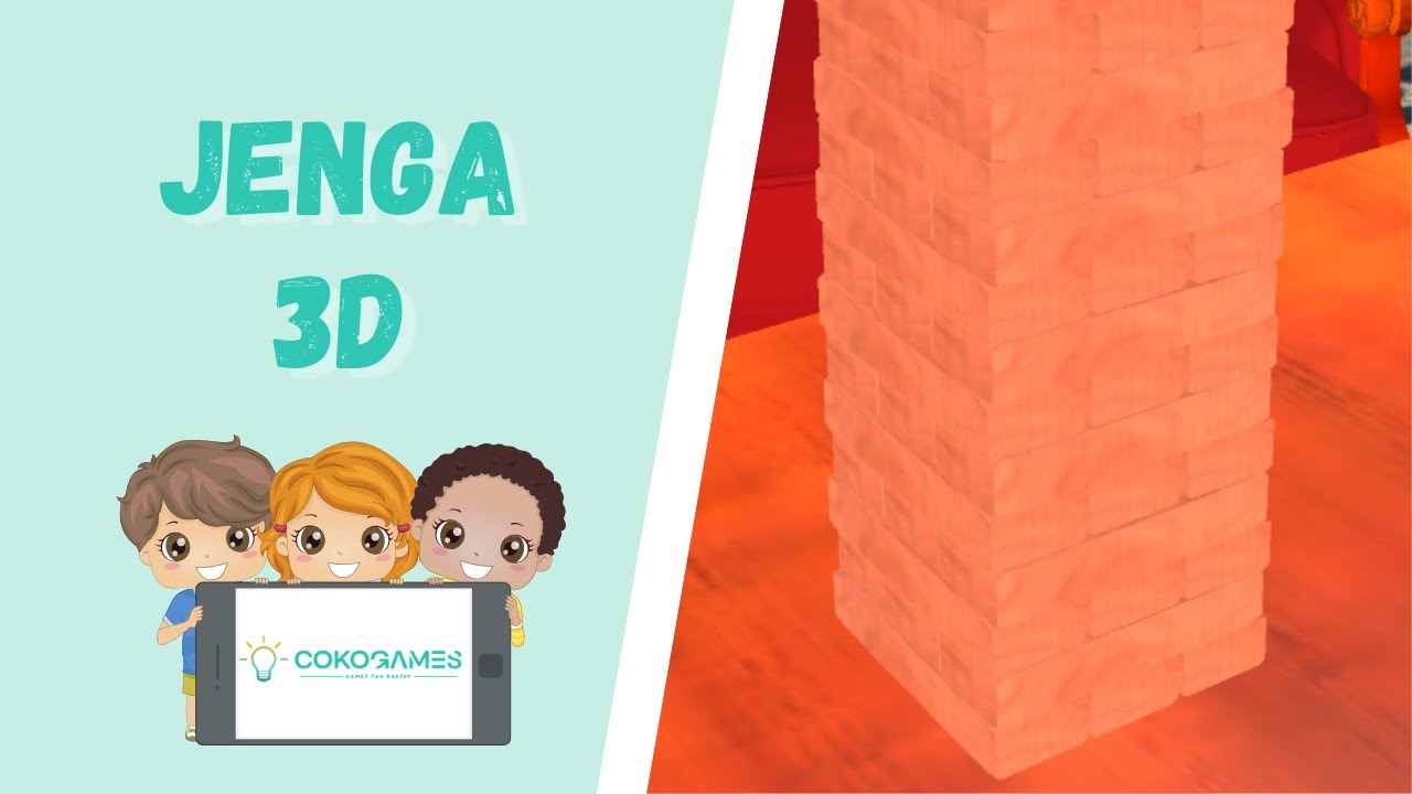 Fun Online Blocks Removal Game JENGA 3D - YouTube