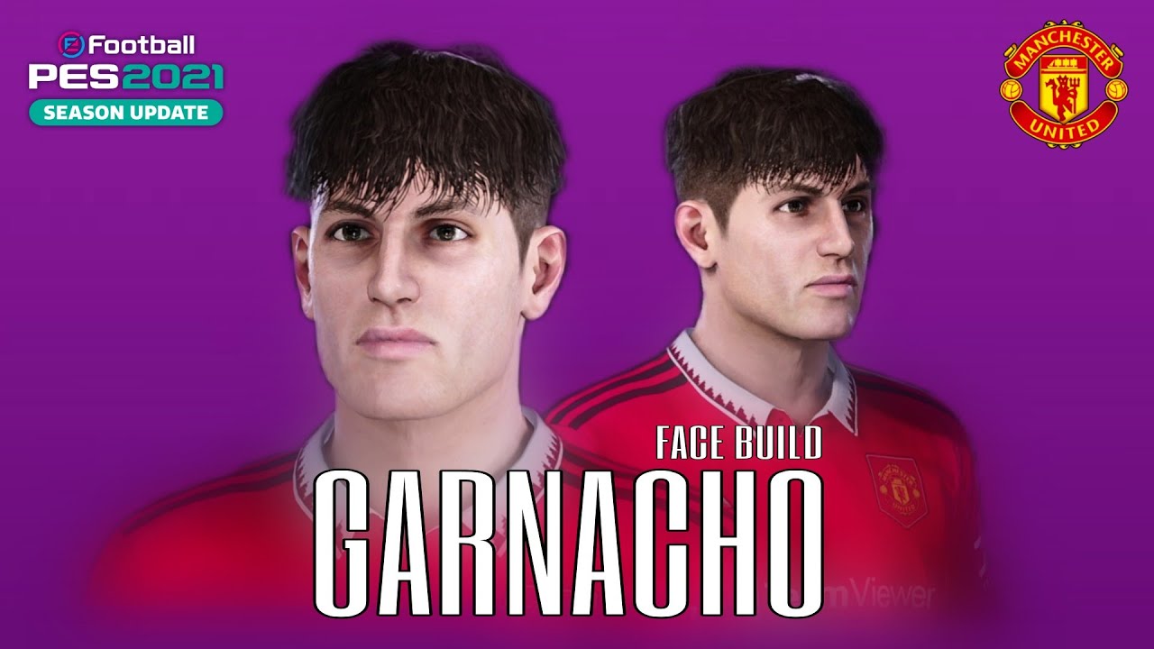 Tutorial Face Build ALEJANDRO GARNACHO - PES 2021 - YouTube