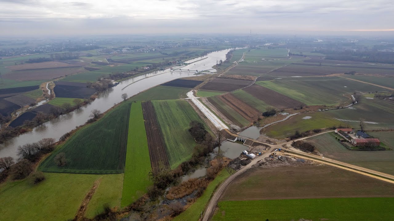 Polder Żelazna gotowy. Przyjmie wody powodziowe, ma też "wartość dodaną ...