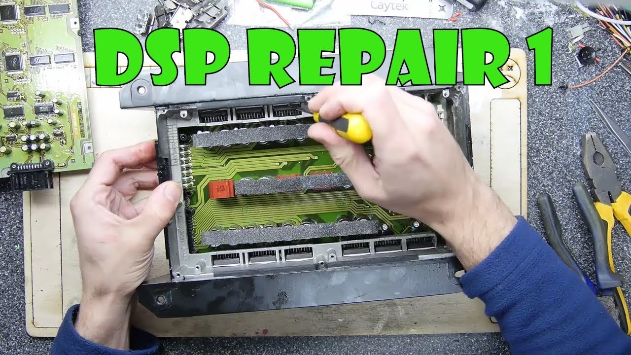 Range Rover DSP Repair Pt1 - YouTube