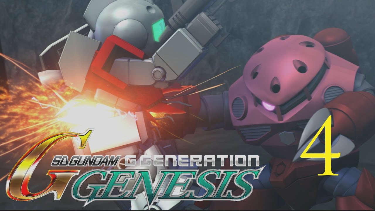 Let's Play SD Gundam G Generation Genesis (English) Episode 4; - YouTube