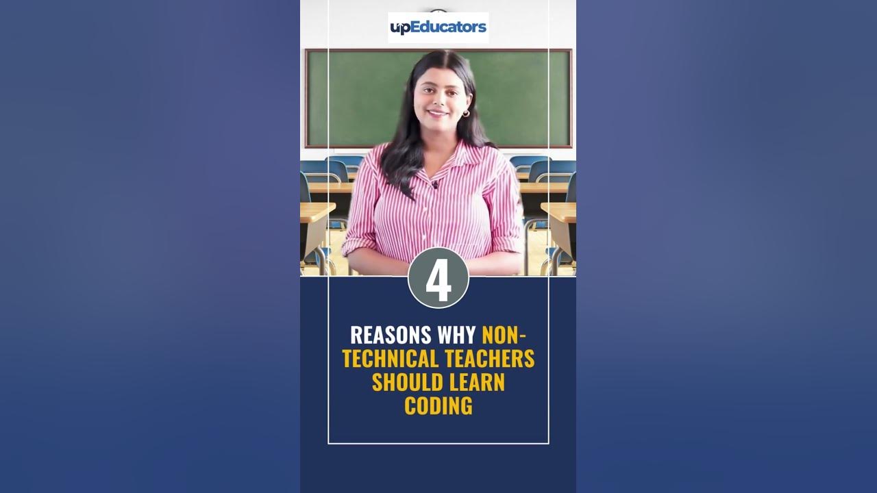 Why Teachers should learn Coding and AI? - YouTube