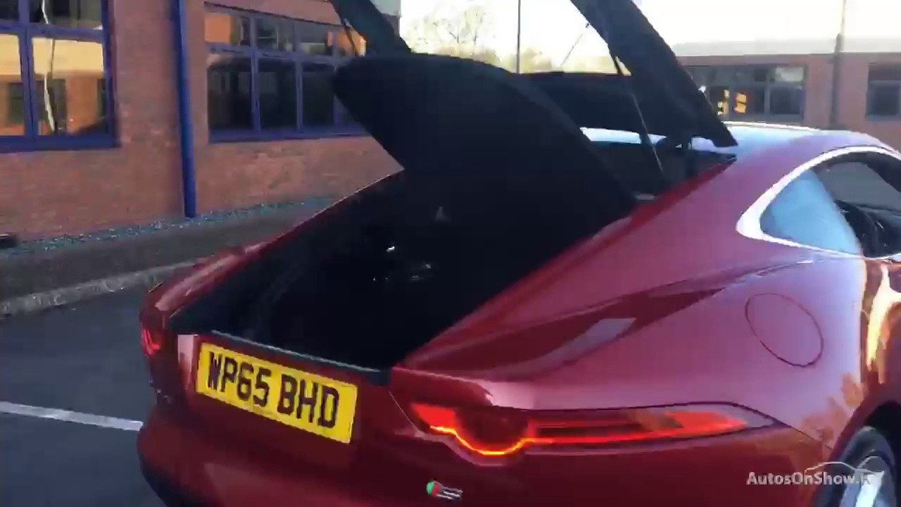 JAGUAR F-TYPE V6 S RED 2015 - YouTube