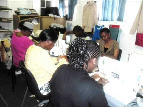 SANTA Johannesburg Sewing Project - YouTube