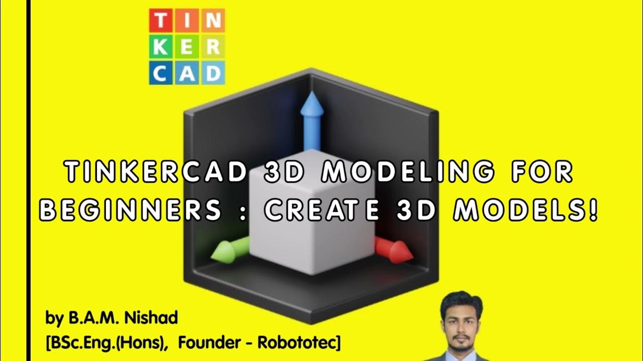 Tinkercad Tutorial For Beginners Easy 3d Modeling Step By Step Youtube