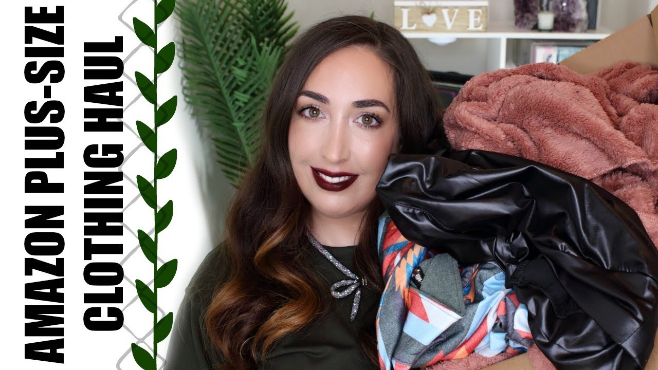 AMAZON - FALL Plus Size Clothing Haul!! | Uhapi Beauty - YouTube