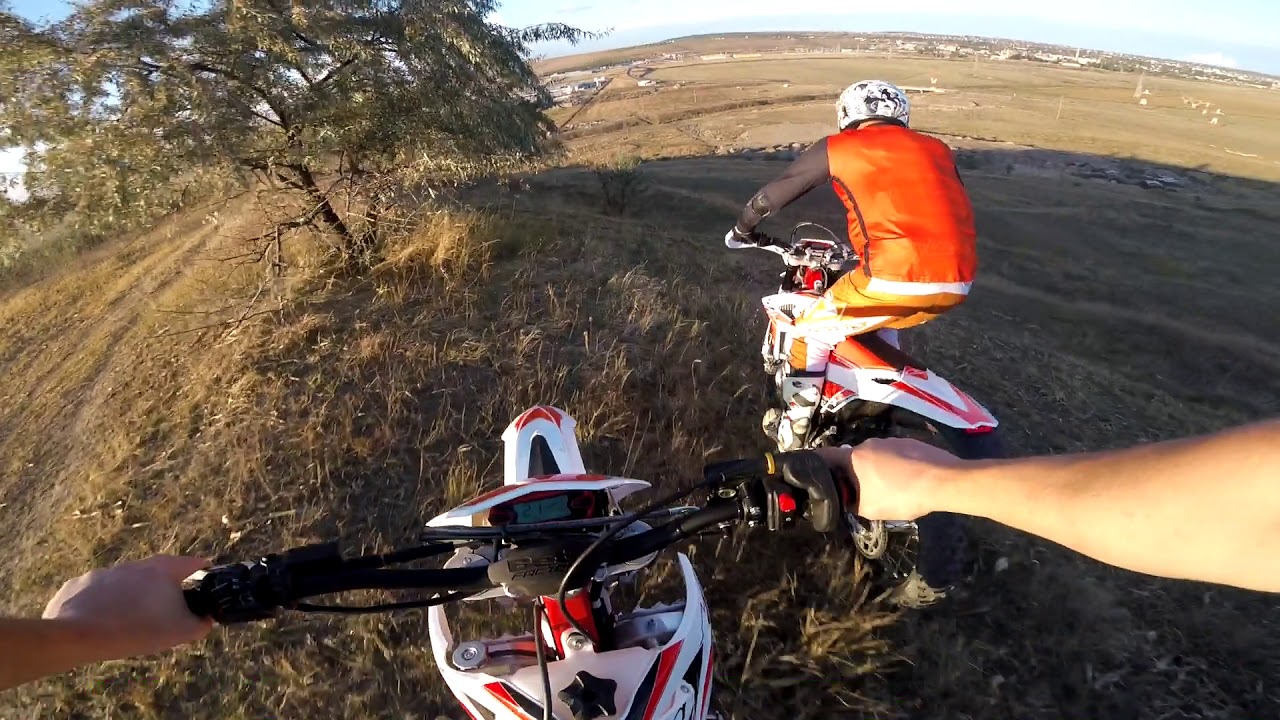 First test ride Beta 300RR 2018 - YouTube