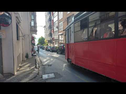 Nostaljik Tramvay Geçişi - Rızapaşa Sokak, Moda