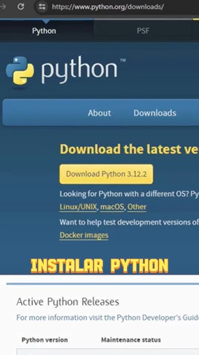 Instala Python 3 y aprende a programar #programacion #desarrolladores #python - YouTube