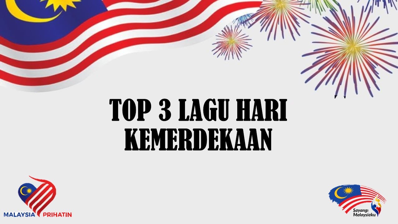 TOP 3 LAGU MERDEKA - YouTube