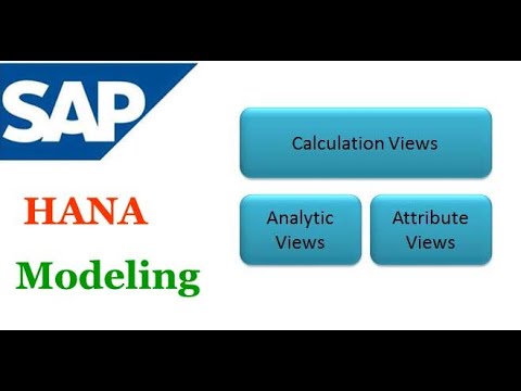 SAP HANA Modeling Overview - YouTube