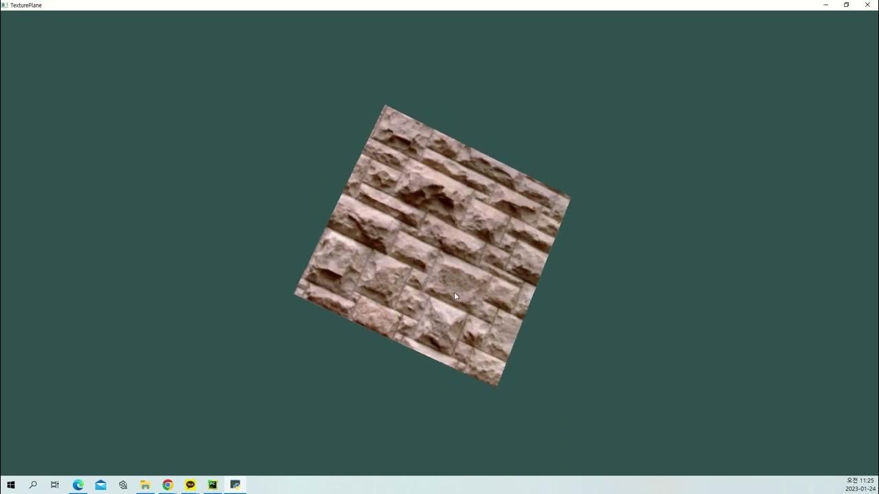 VTK Python Example - TexturePlane - YouTube