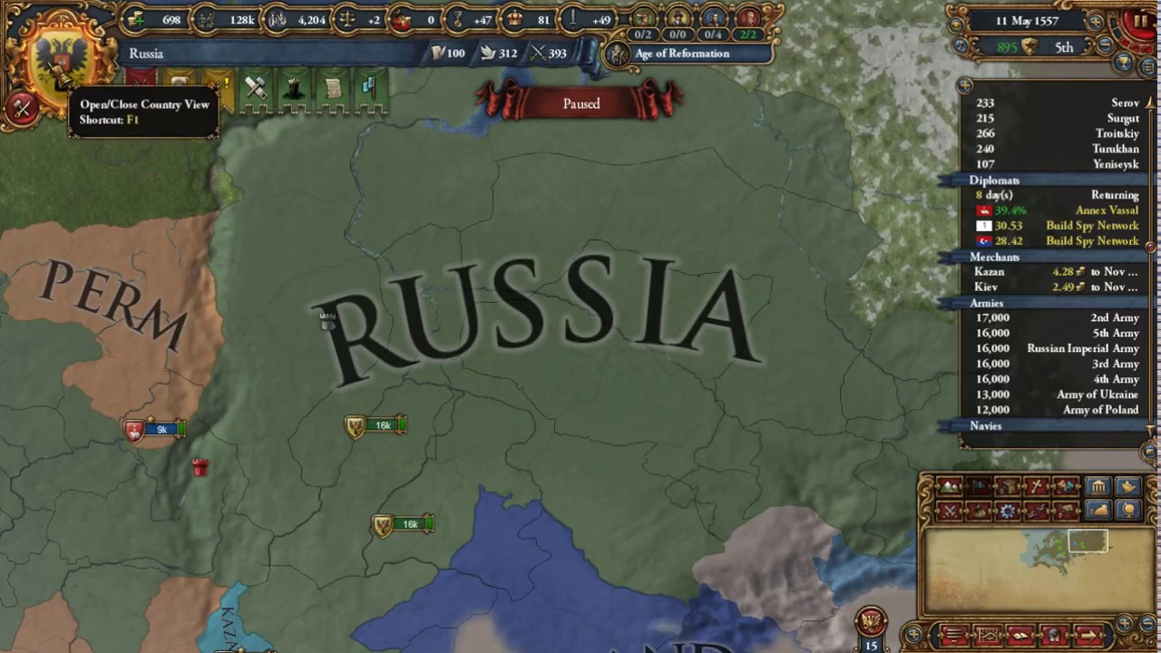 Europa Universalis IV (Muscovy/Russia) - Part 3: Siberian Frontier ...