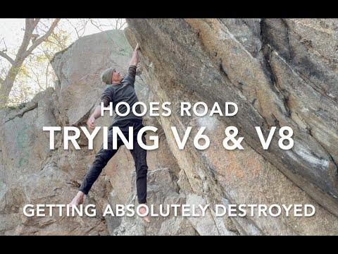The Dark Side of Barefoot Climbing... Hooes Road Session - YouTube
