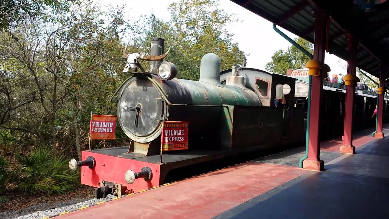 Disney's Wildlife Express Train - YouTube