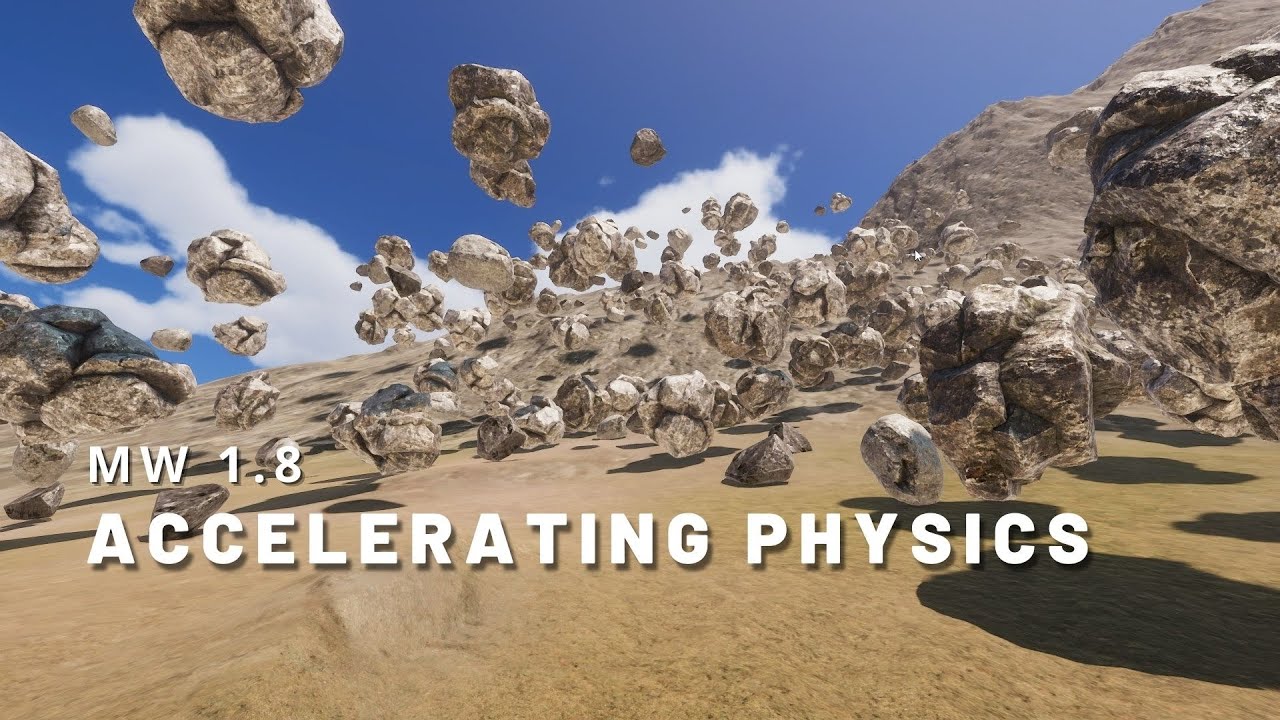 PhysX Painter (MW 1.8) - Acceleration Physics - YouTube