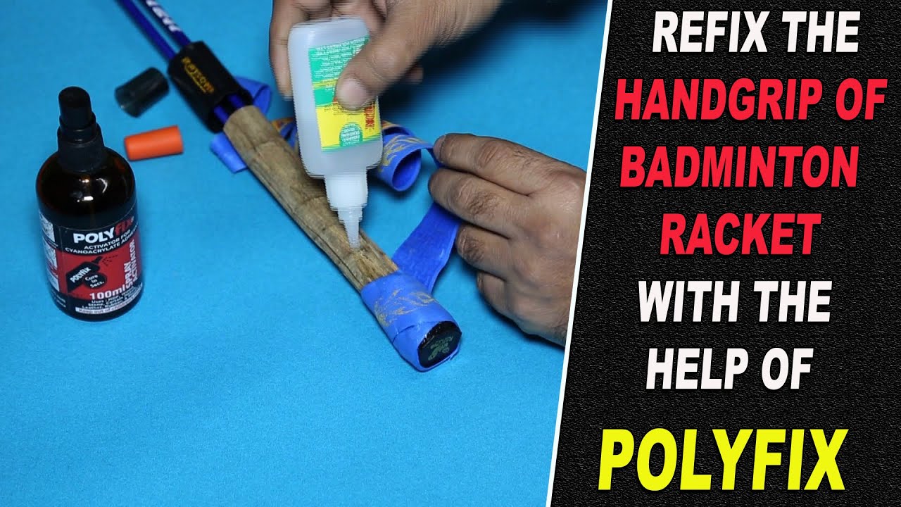 Badminton Racket Kaise Theek Kare | How to fix broken badminton racket ...
