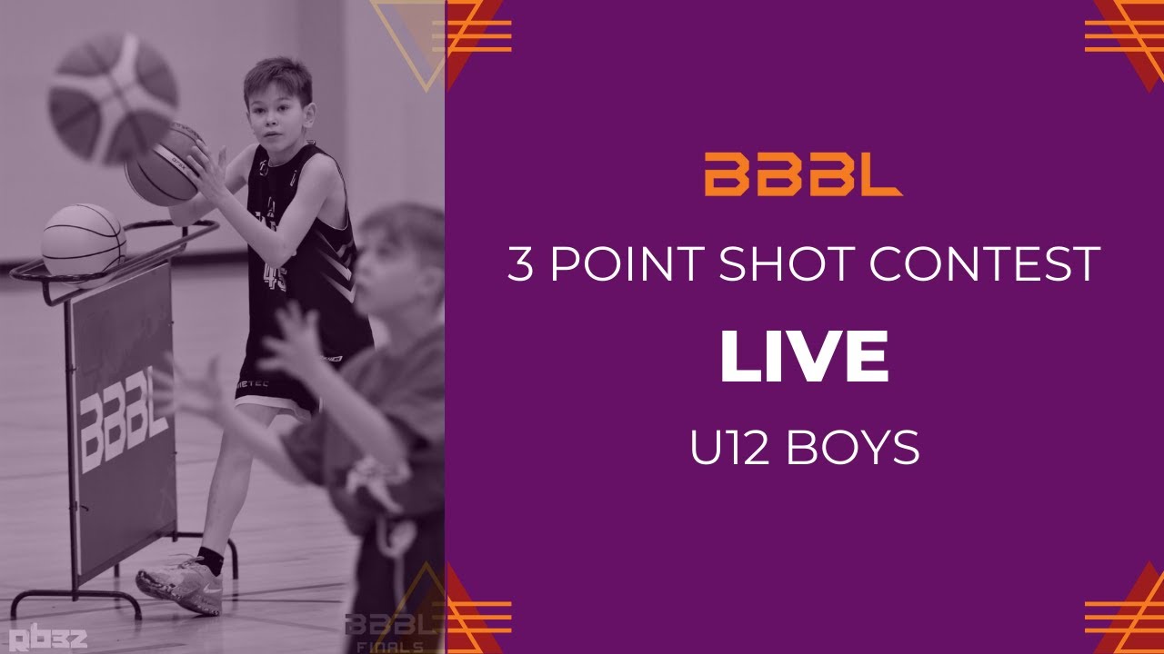 3 Point Shot Contest | BBBL Boys U12 Finals - YouTube