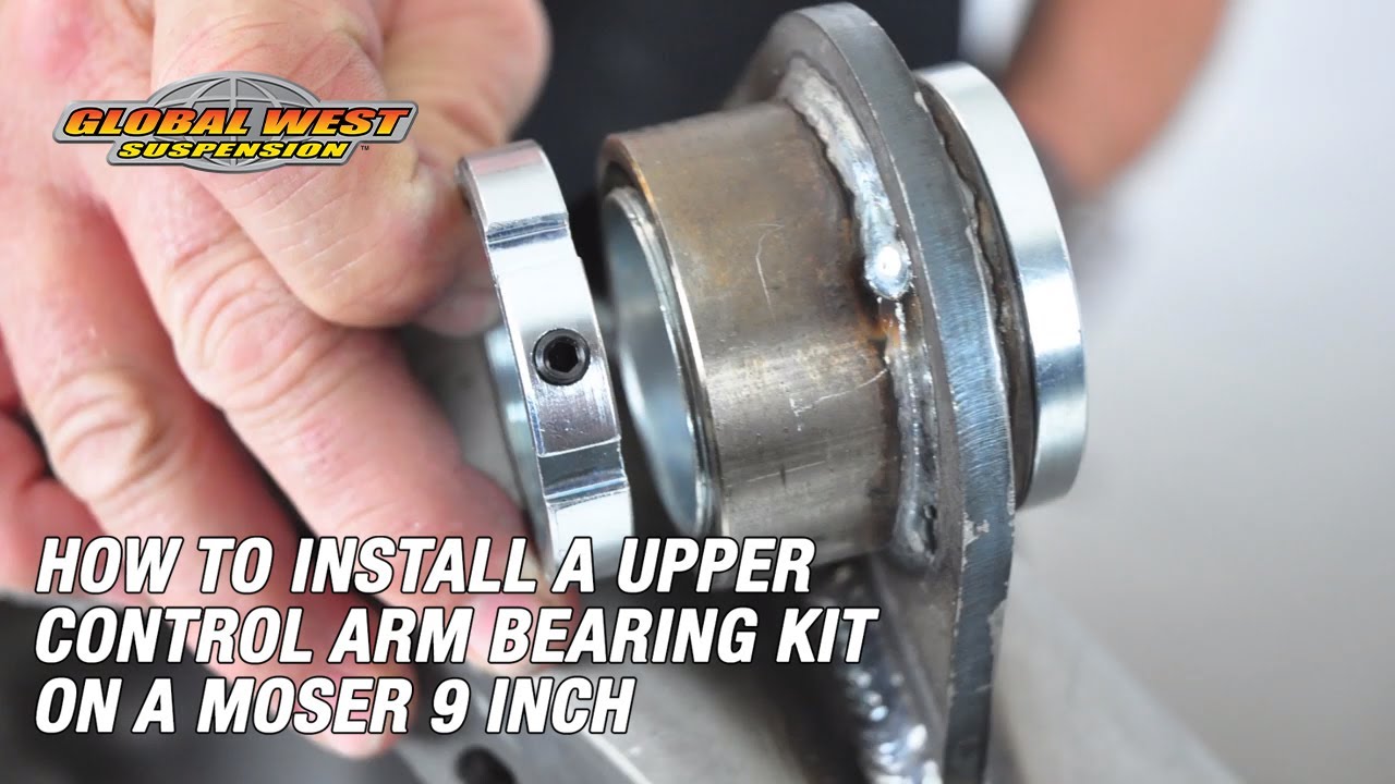 How To Install A Global West Rear Upper Control Arm Bearing Kit On A ...