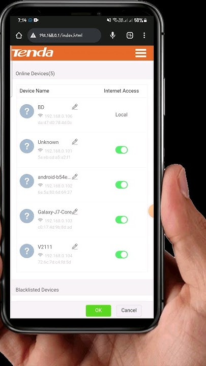 Tenda router block user in mobile 2023. #tenda #router #block #shortsfeed #shorts #wifi - YouTube