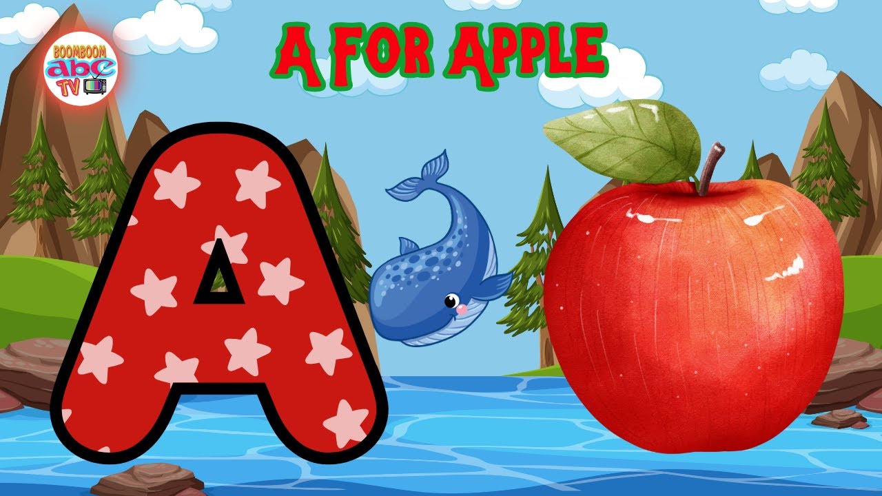 Learn The ABCs | The Alphabet Song | A for apple | Boom Boom ABC TV ...