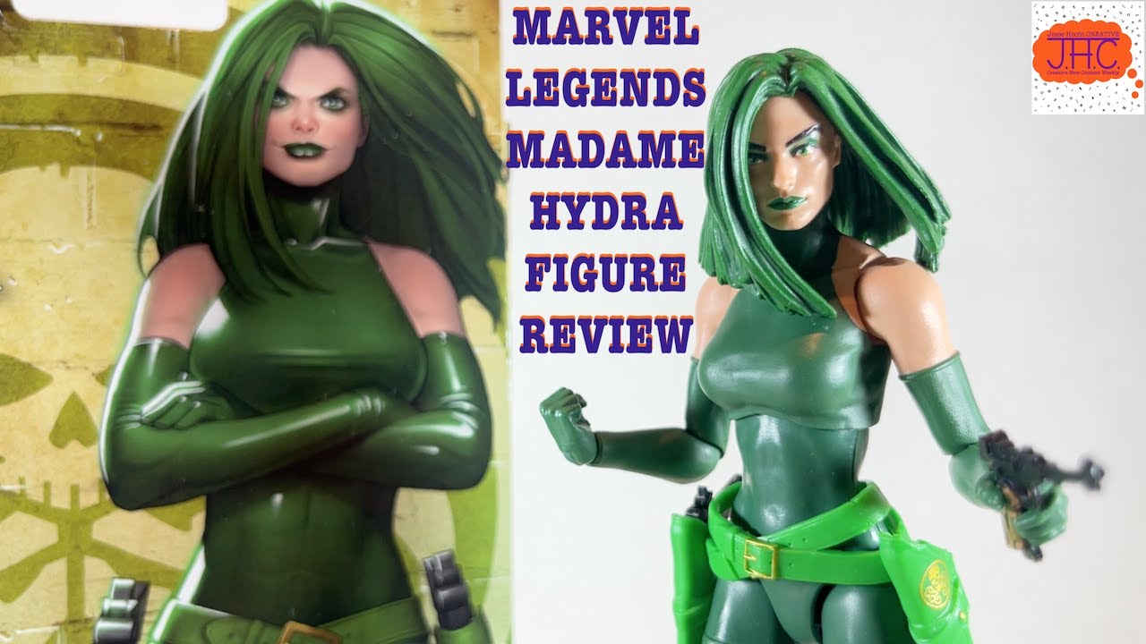MADAME HYDRA aka VIPER Marvel Legends Controller BAF Wave Action Figure ...