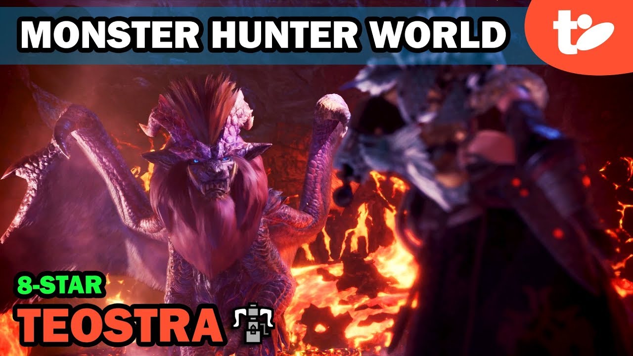 Monster Hunter World: Boom Goes the 8-Star Teostra Quest | Heavy Bowgun ...