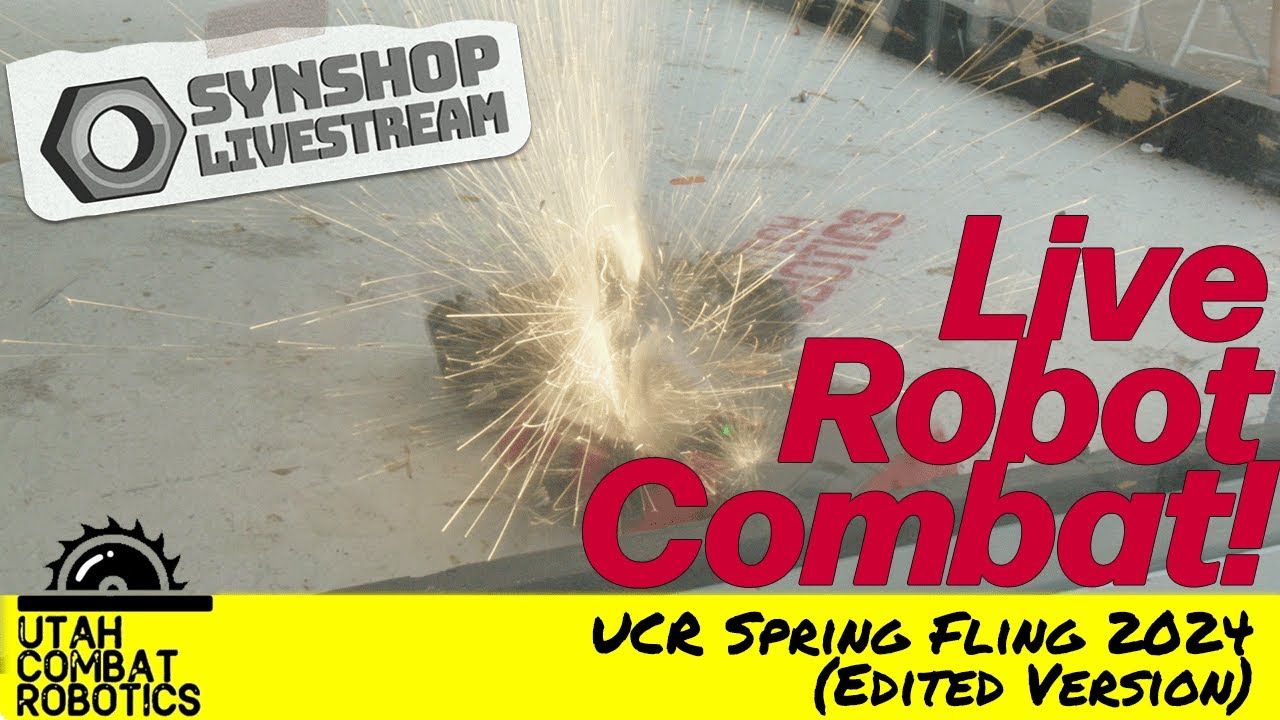 Live Robot Combat from Salt Lake City 2023 UCR Spring Fling - YouTube