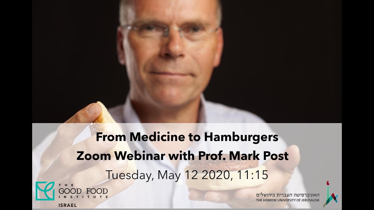 Cultivated Meat Webinar with Prof. Mark Post - YouTube