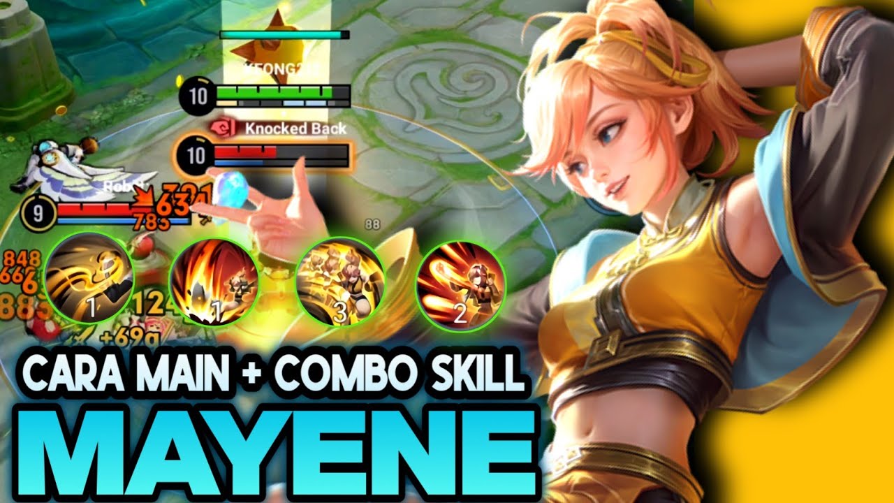 TUTORIAL HERO MAYENE HONOR OF KINGS | CARA COMBO SKILL MAYENE _ Honor ...
