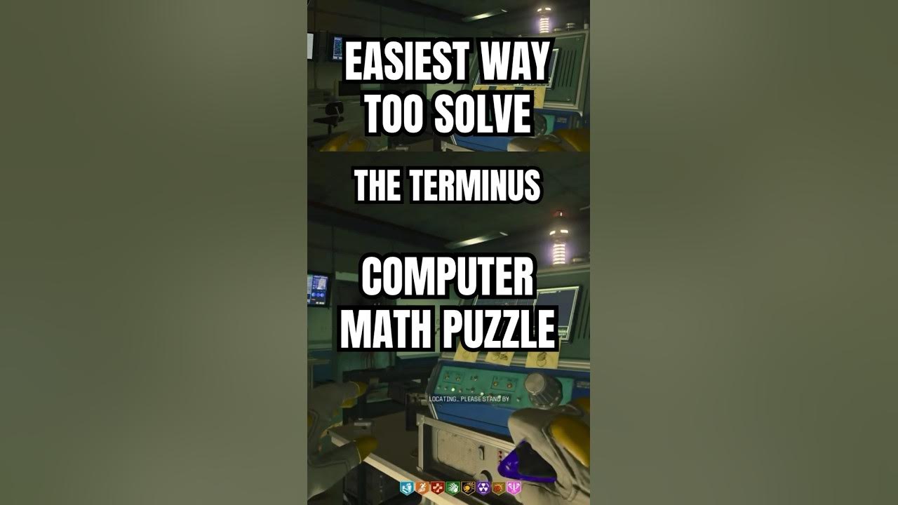 BO6 ZOMBIES EASIEST WAY TOO SOLVE TERMINUS COMPUTER! #terminus #bo6 # ...