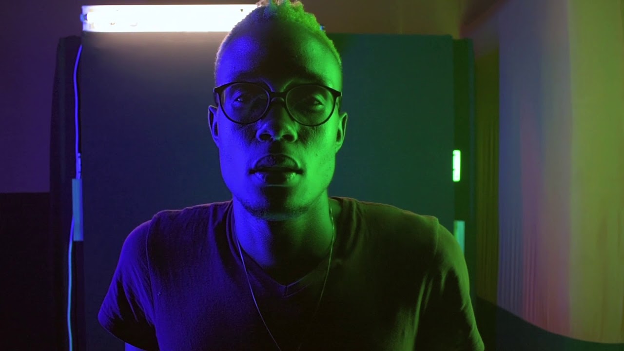 Using Red, Green, Blue Lights for Portrait Shots!! - YouTube