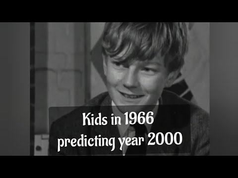 Kids in 1966 predicting about year 2000 #bbc #future #predictions # ...