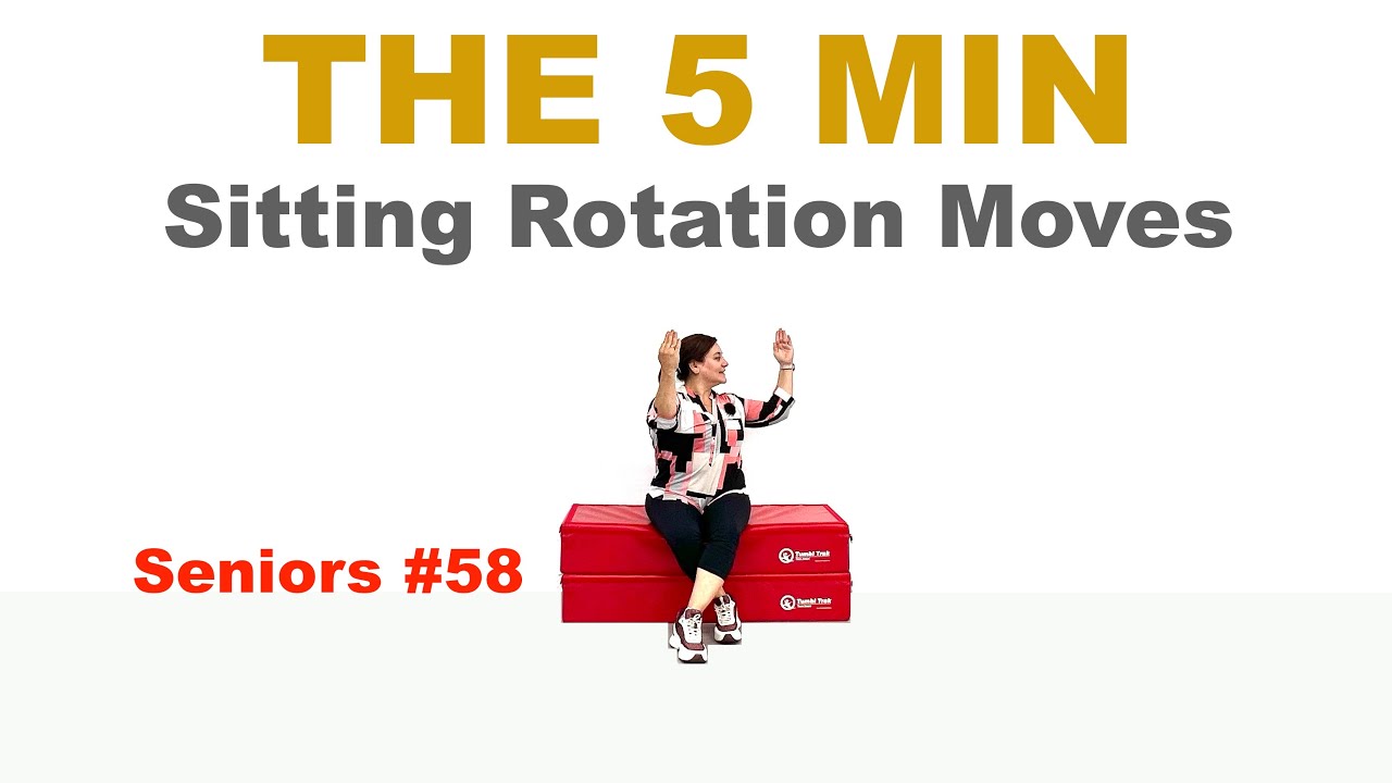 Sitting Rotation moves. THE 5 MIN CHANNEL. Seniors #58 - YouTube